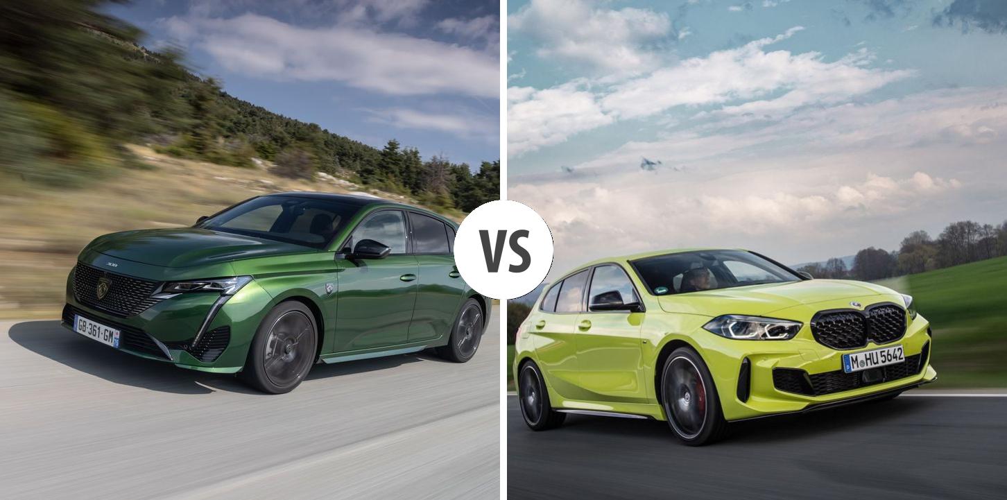 Peugeot 308 VS BMW 1er – Vergleiche Preise, Leistung, Kofferraum ...