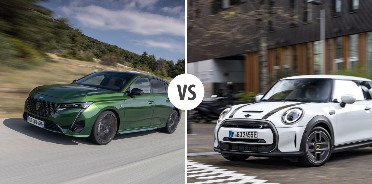 Peugeot 308 VS Mini Cooper Electric – Vergleiche Preise, Leistung ...