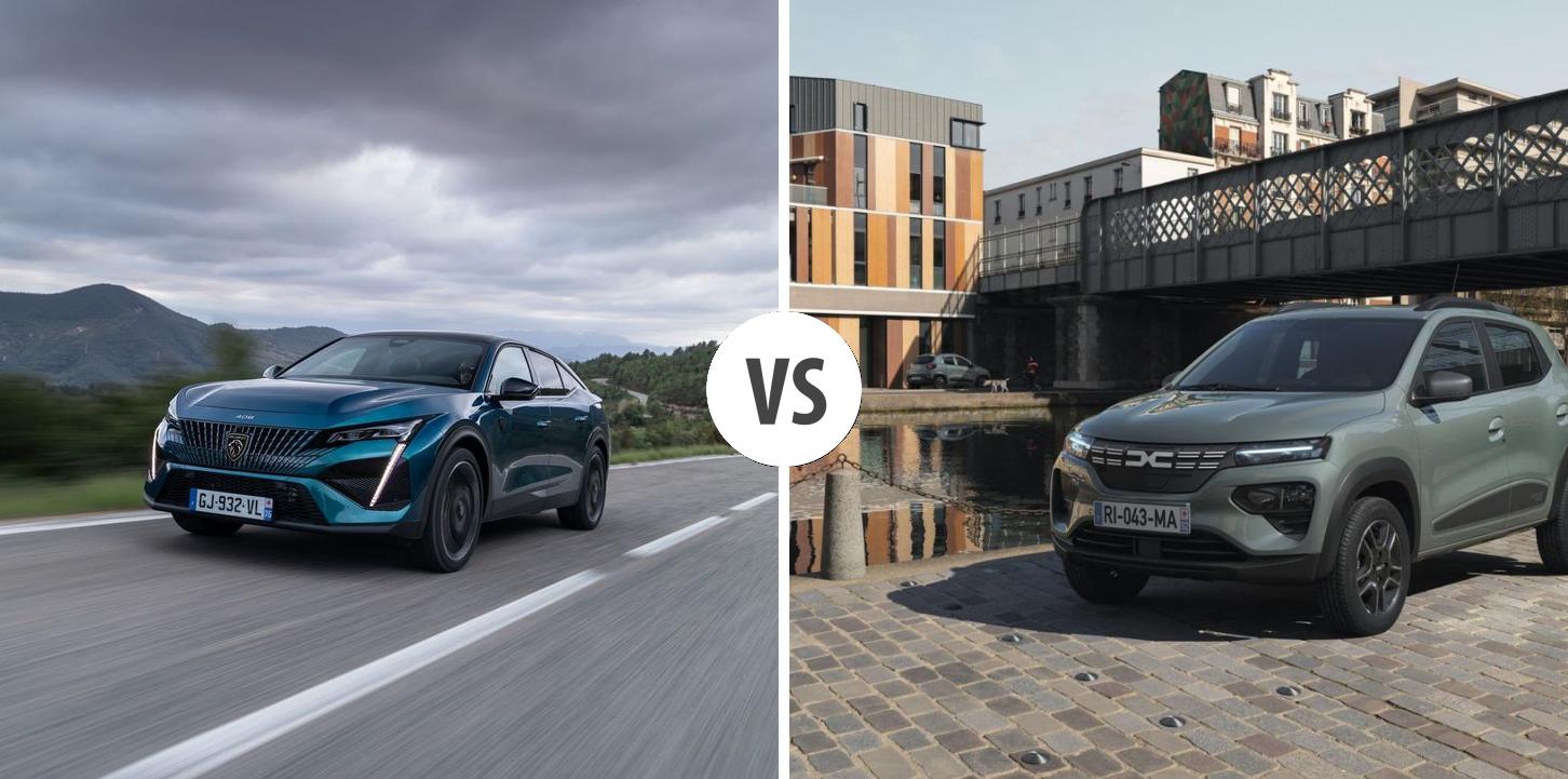 Peugeot 408 Elektro VS Dacia Spring – Vergleiche Preise, Leistung ...