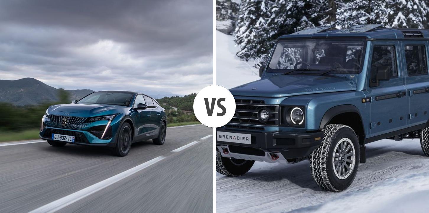 Peugeot 408 Elektro VS INEOS Grenadier – Vergleiche Preise, Leistung ...