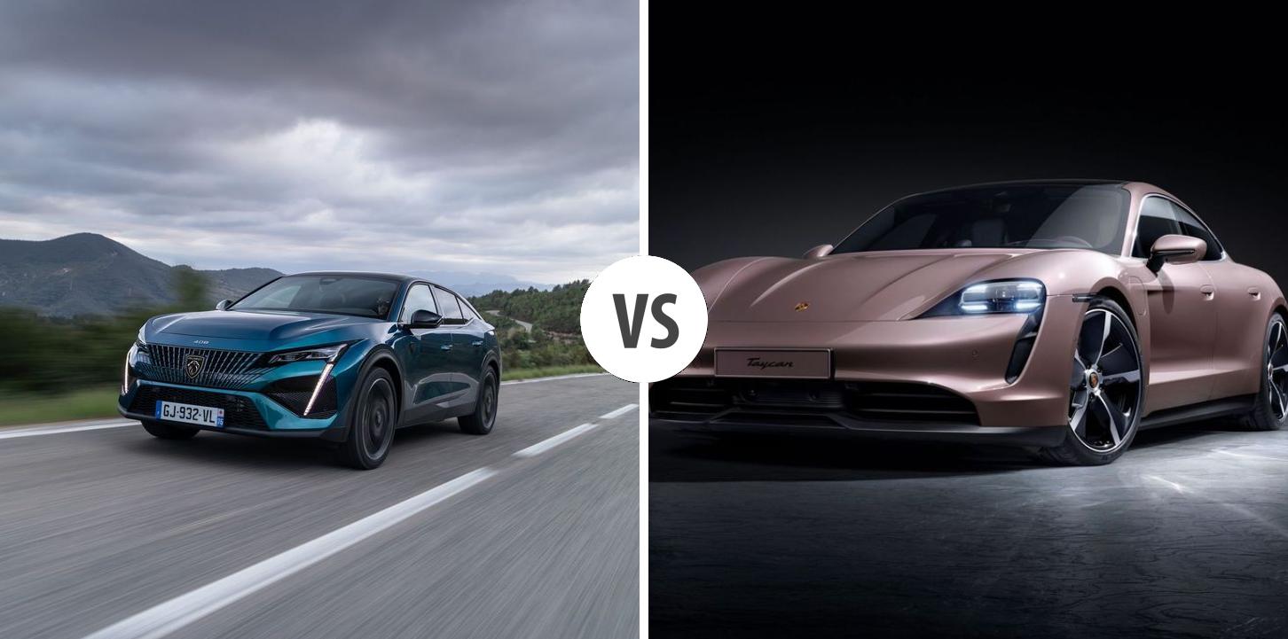 Peugeot 408 Elektro VS Porsche Taycan – Vergleiche Preise, Leistung ...