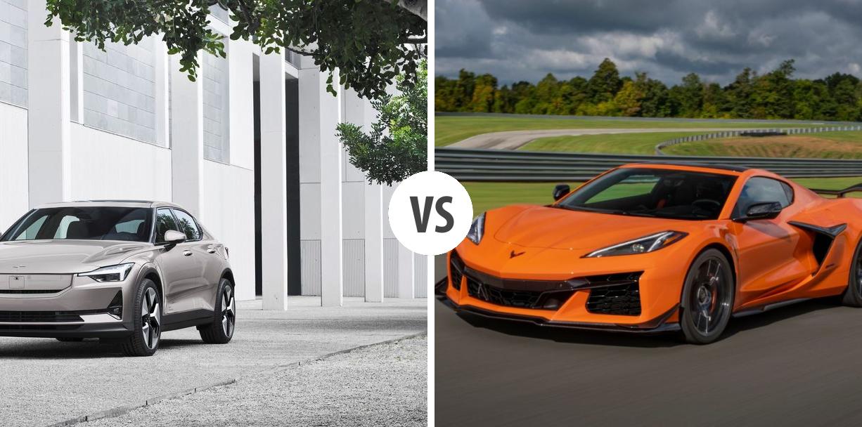 Polestar 2 Vs Chevrolet Corvette Coupe Vergleiche Preise Leistung