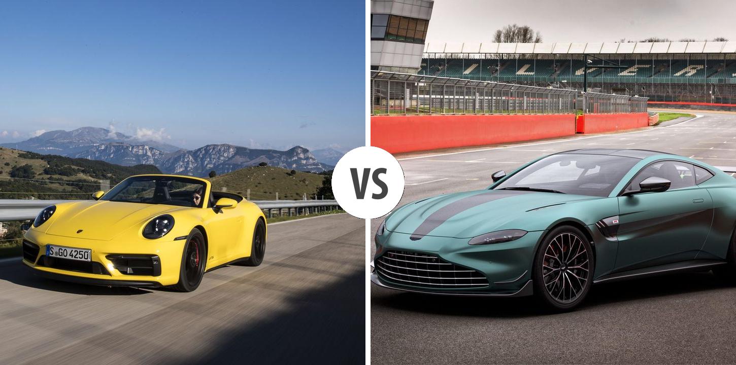 Porsche 911 Cabriolet VS Aston Martin Vantage Sport Coupe – Vergleiche ...