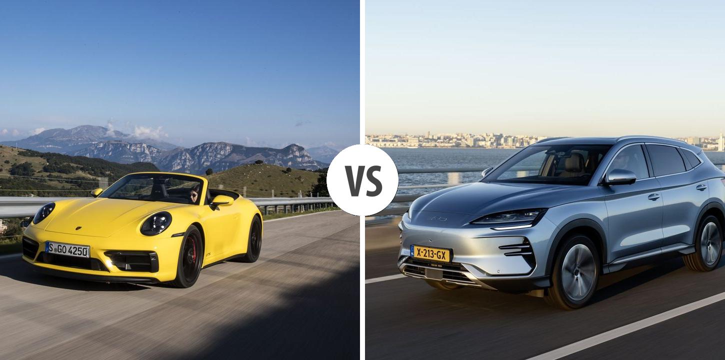 Porsche 911 Cabriolet VS BYD Seal U Hybrid – Vergleiche Preise, Leistung, Kofferraum ...