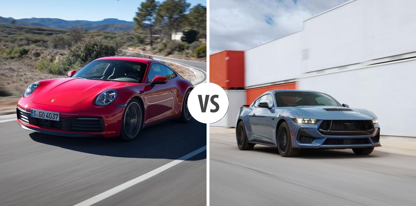 Porsche 911 Coupé VS Ford Mustang Fastback – Vergleiche Preise ...
