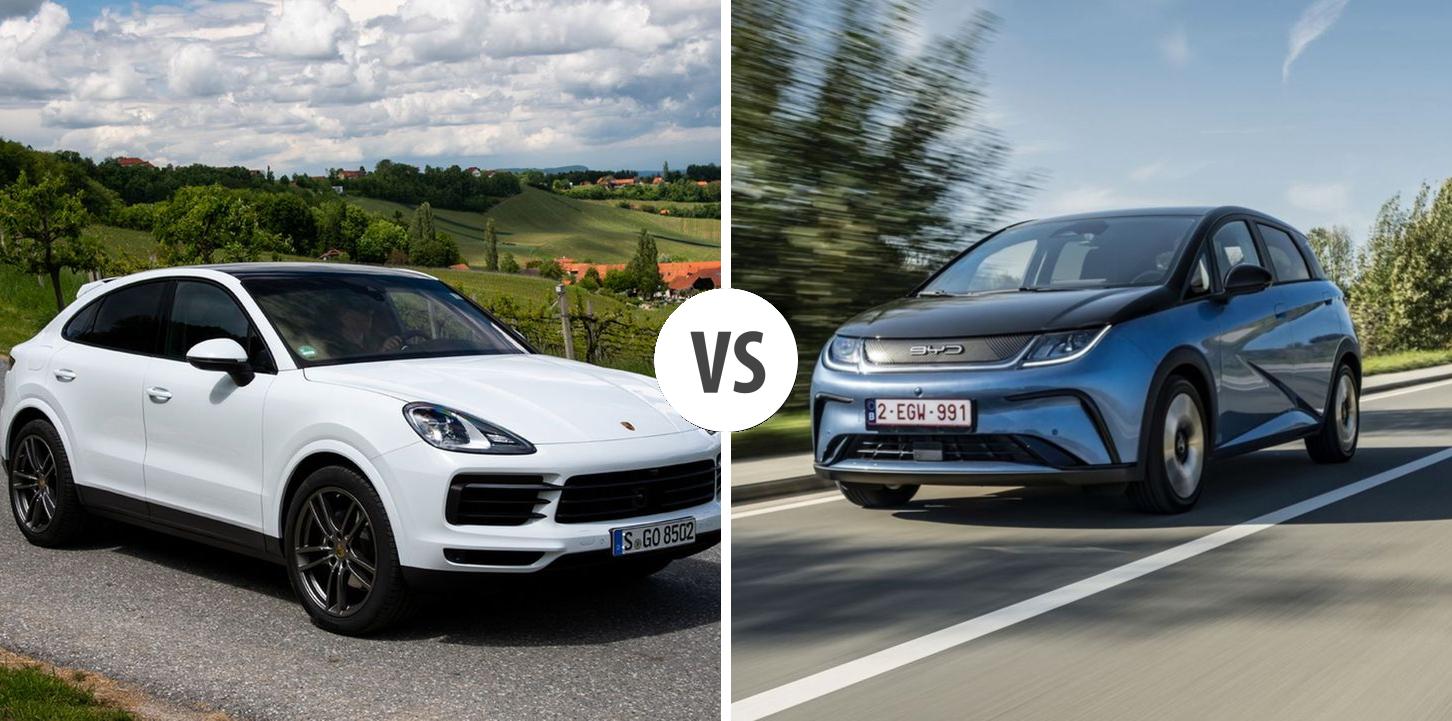 Porsche Cayenne Coupé VS BYD Dolphin – Vergleiche Preise, Leistung ...
