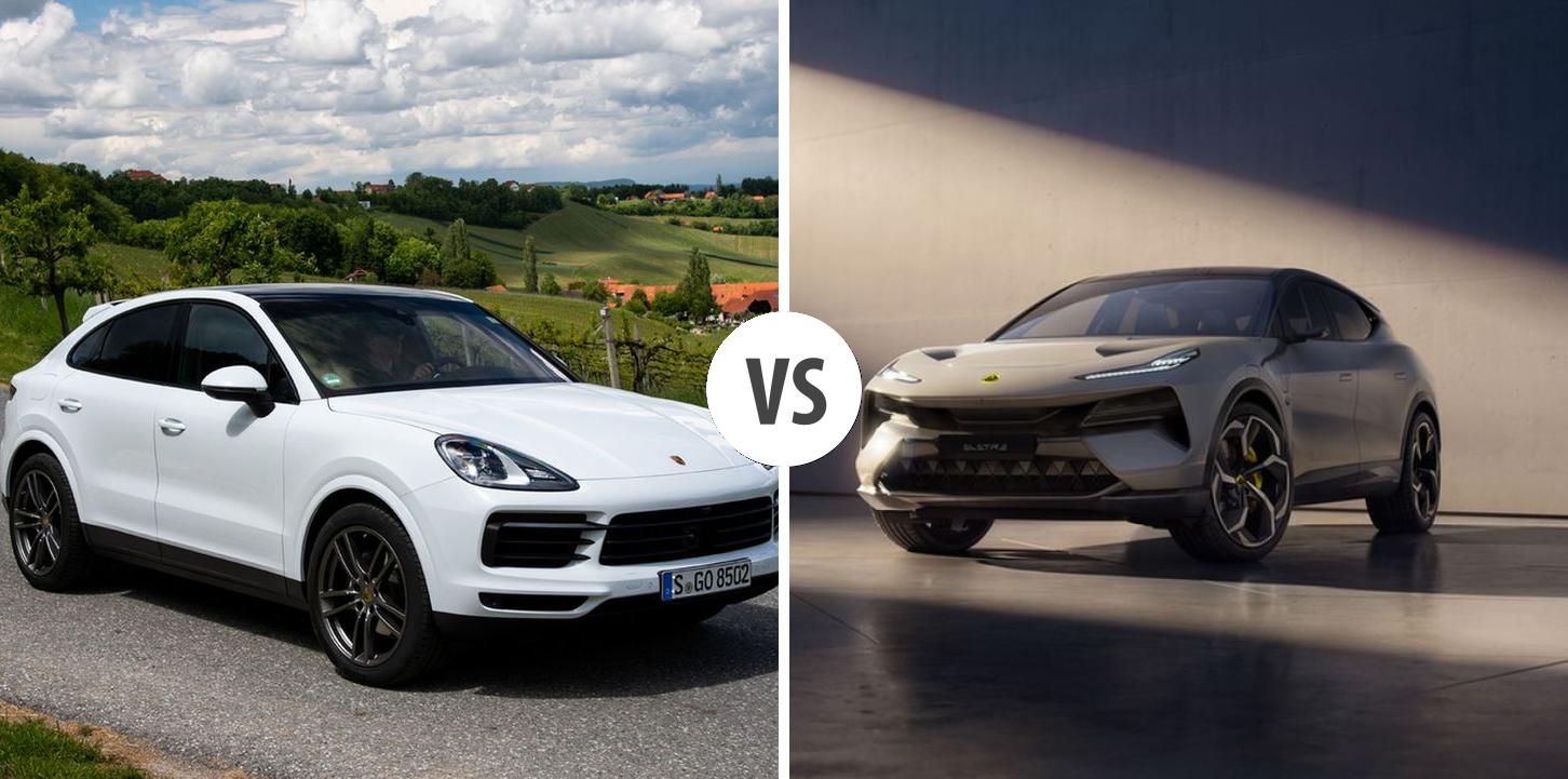 Porsche Cayenne Coupé VS Lotus Eletre – Vergleiche Preise, Leistung ...