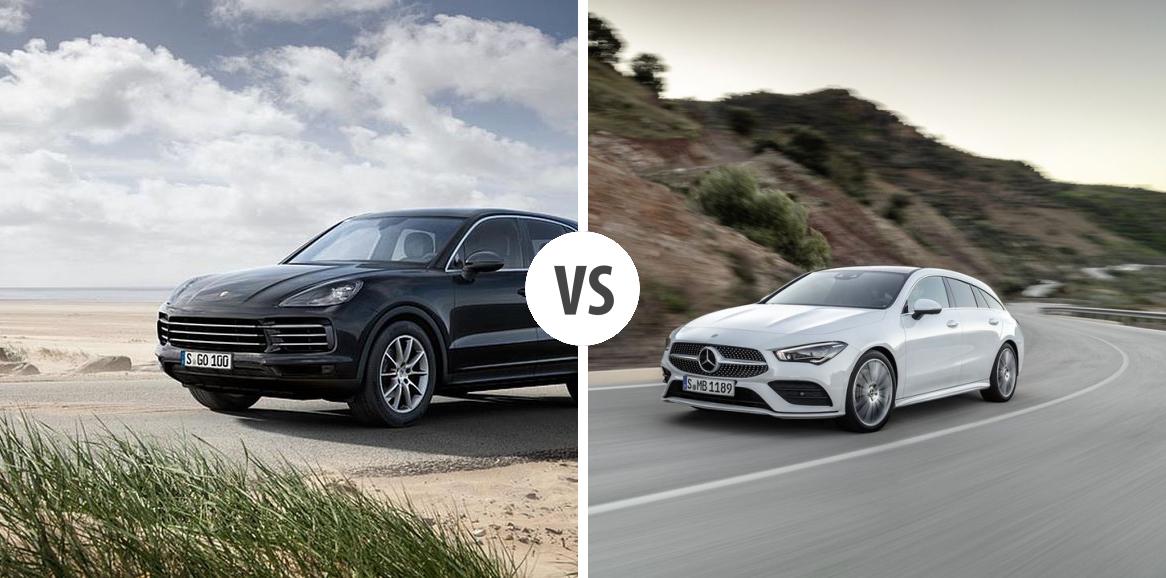 Porsche Cayenne VS Mercedes CLA Shooting Brake – Vergleiche Preise ...