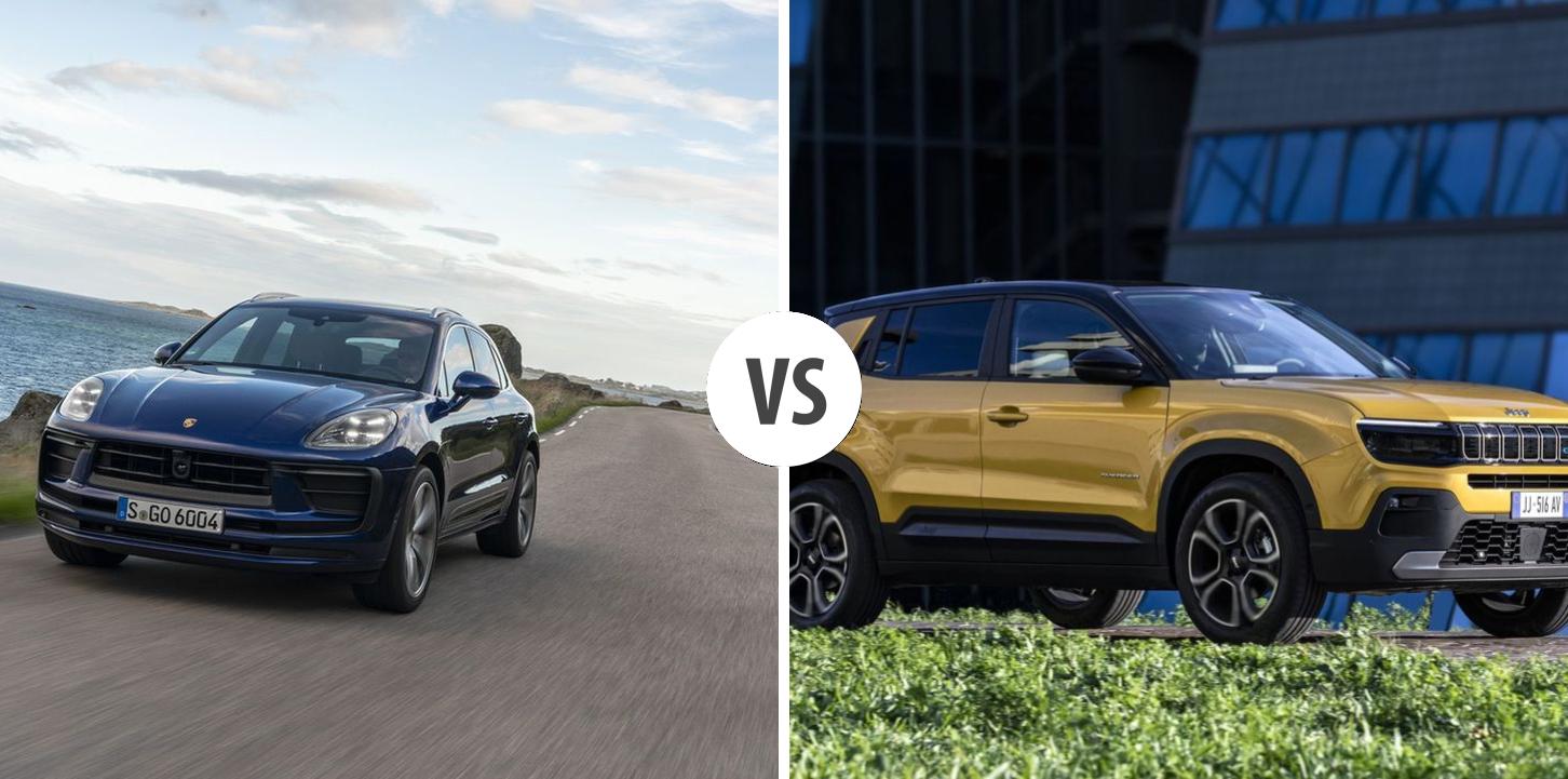 Porsche Macan Elektro VS Jeep Avenger – Vergleiche Preise, Leistung ...