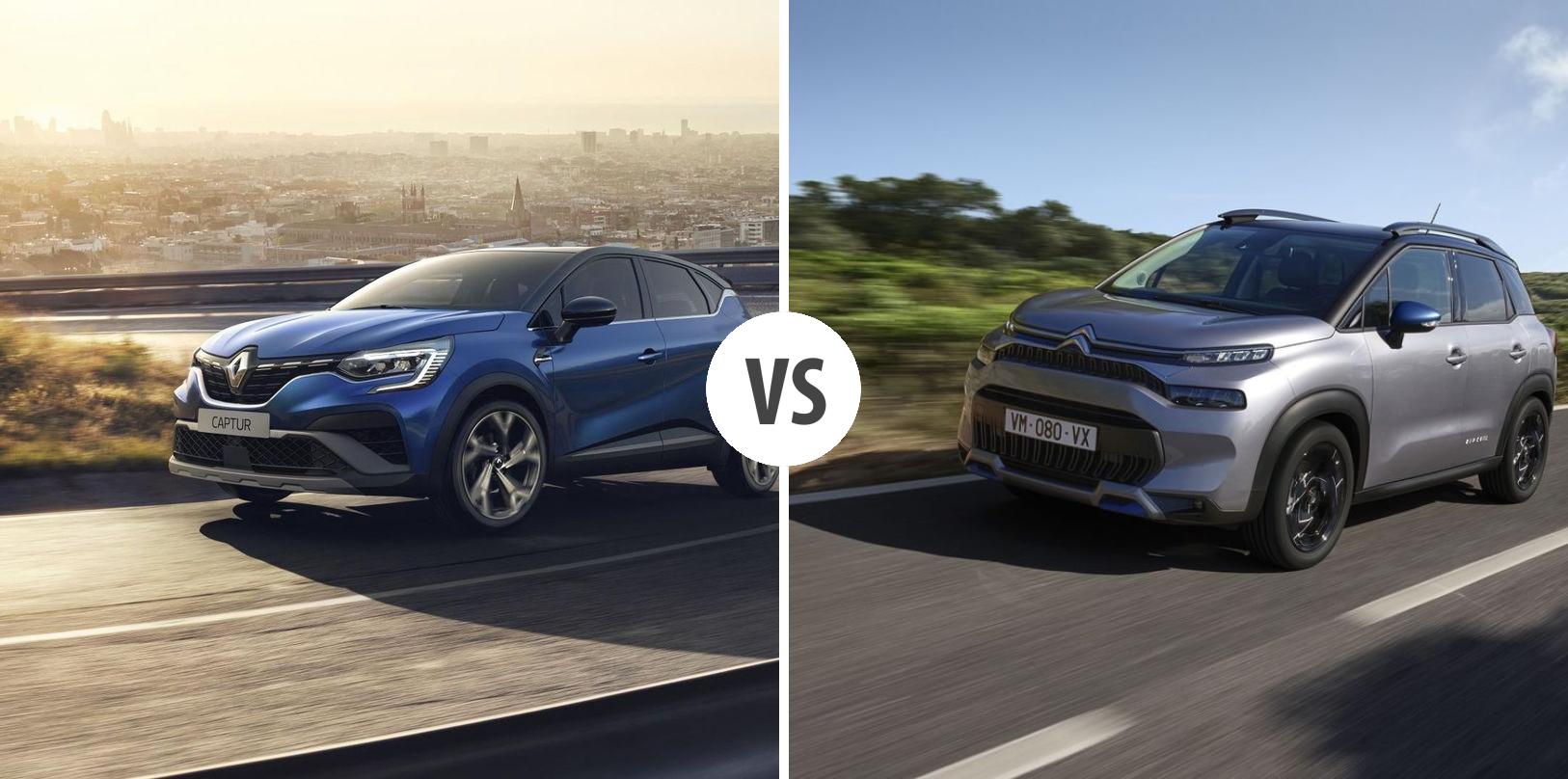 Renault Captur VS Citroën C3 Aircross – Vergleiche Preise, Leistung ...