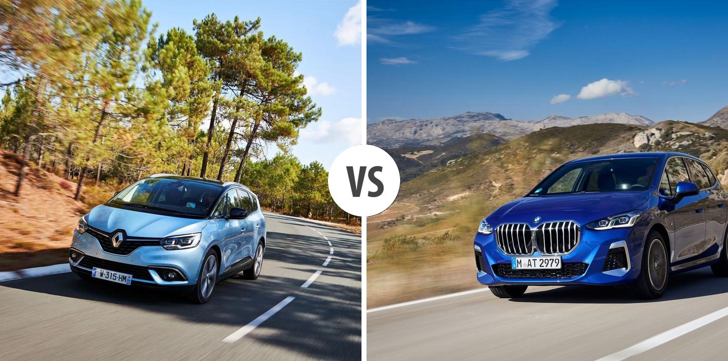 Renault Scénic VS BMW 2er Active Tourer – Vergleiche Preise, Leistung ...