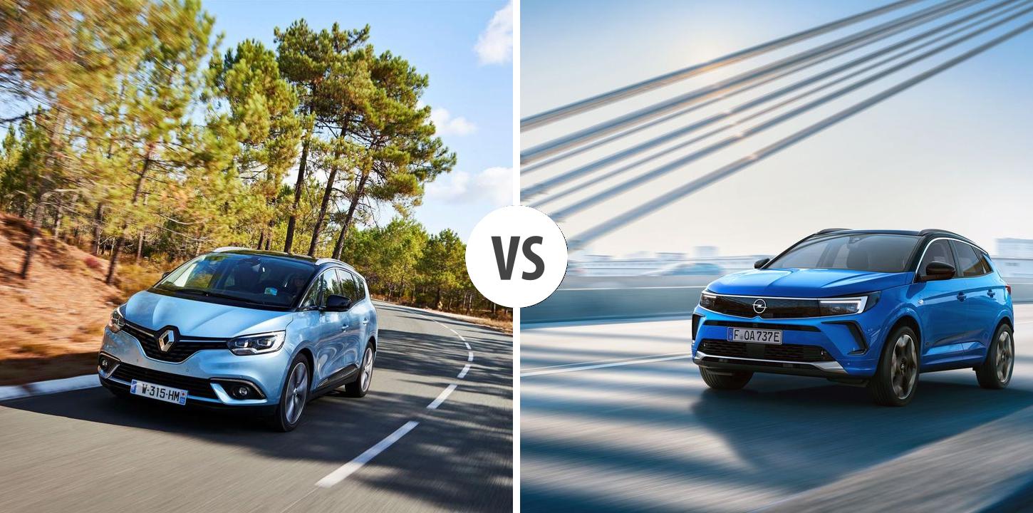 Renault Scénic VS Opel Grandland Elektro – Vergleiche Preise, Leistung ...