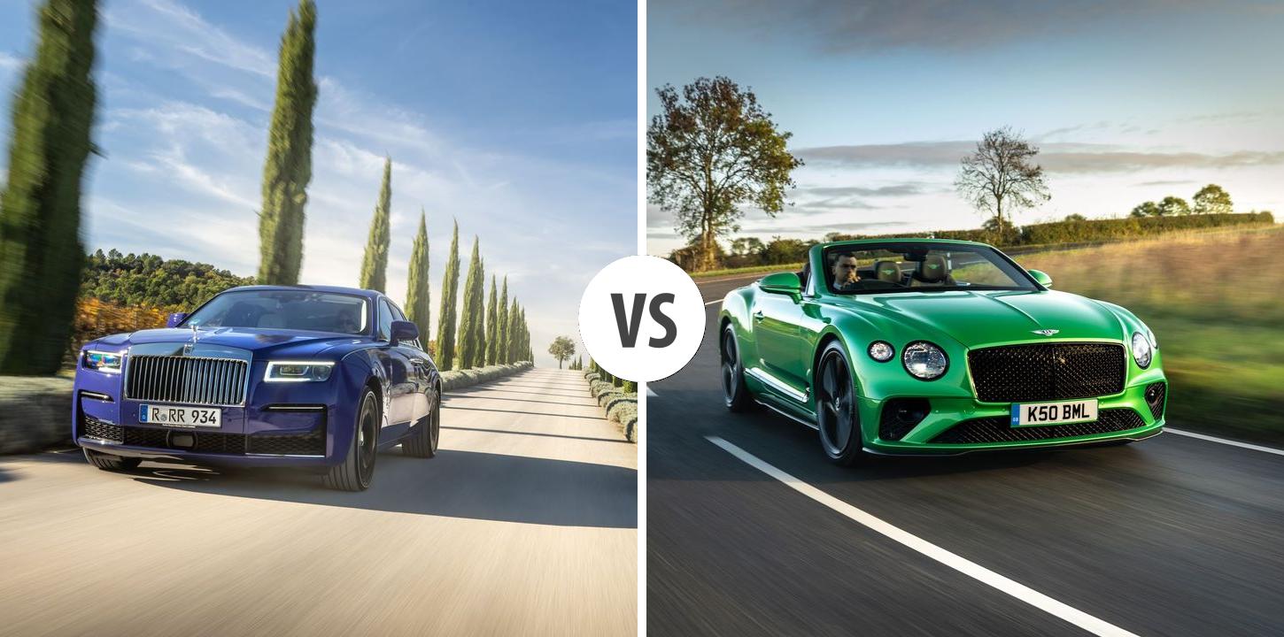 Rolls-Royce Ghost VS Bentley Continental GTC Autovergleich | AUTOGOTT.DE