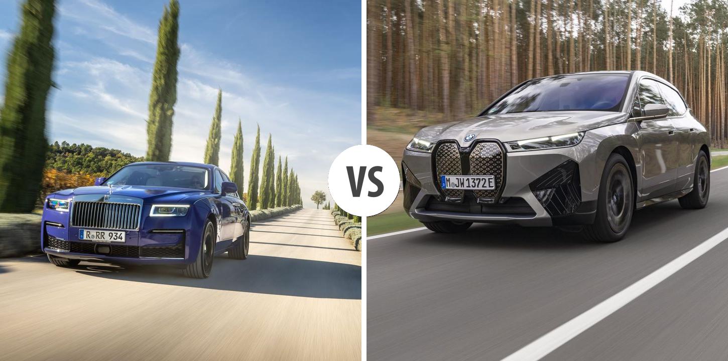 Rolls-Royce Ghost VS BMW iX – Vergleiche Preise, Leistung, Kofferraum ...