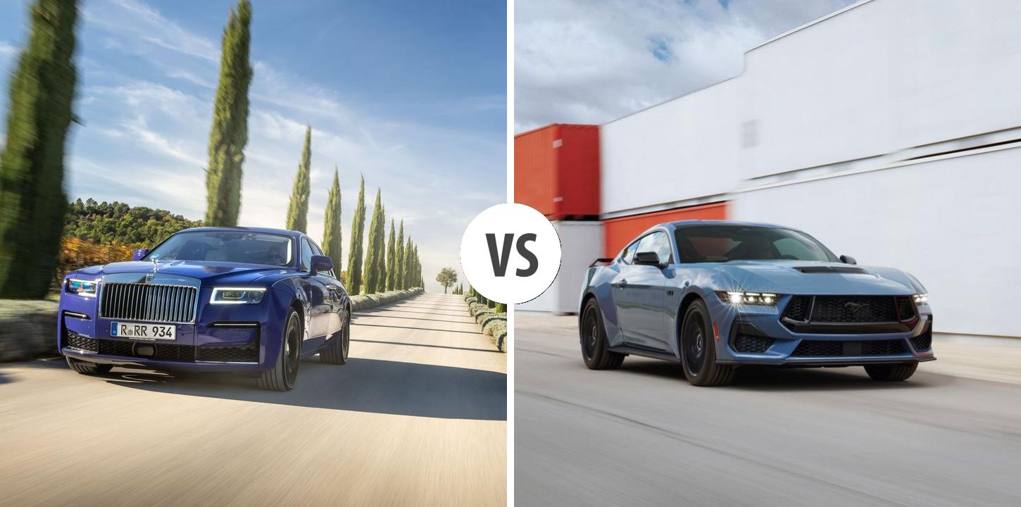 Rolls-Royce Ghost VS Ford Mustang Fastback – Vergleiche Preise ...