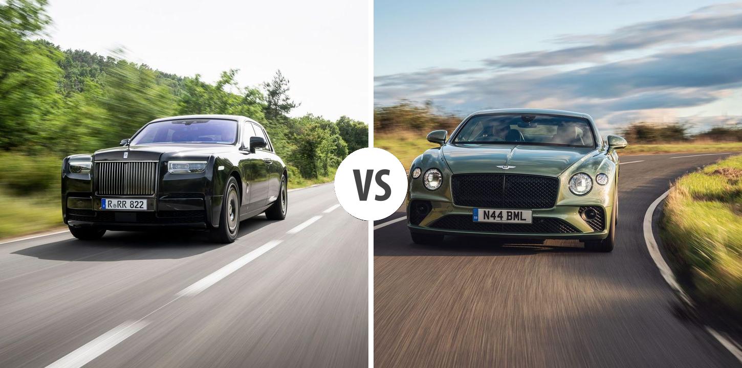 Rolls-Royce Phantom VS Bentley Continental GT – Vergleiche Preise ...