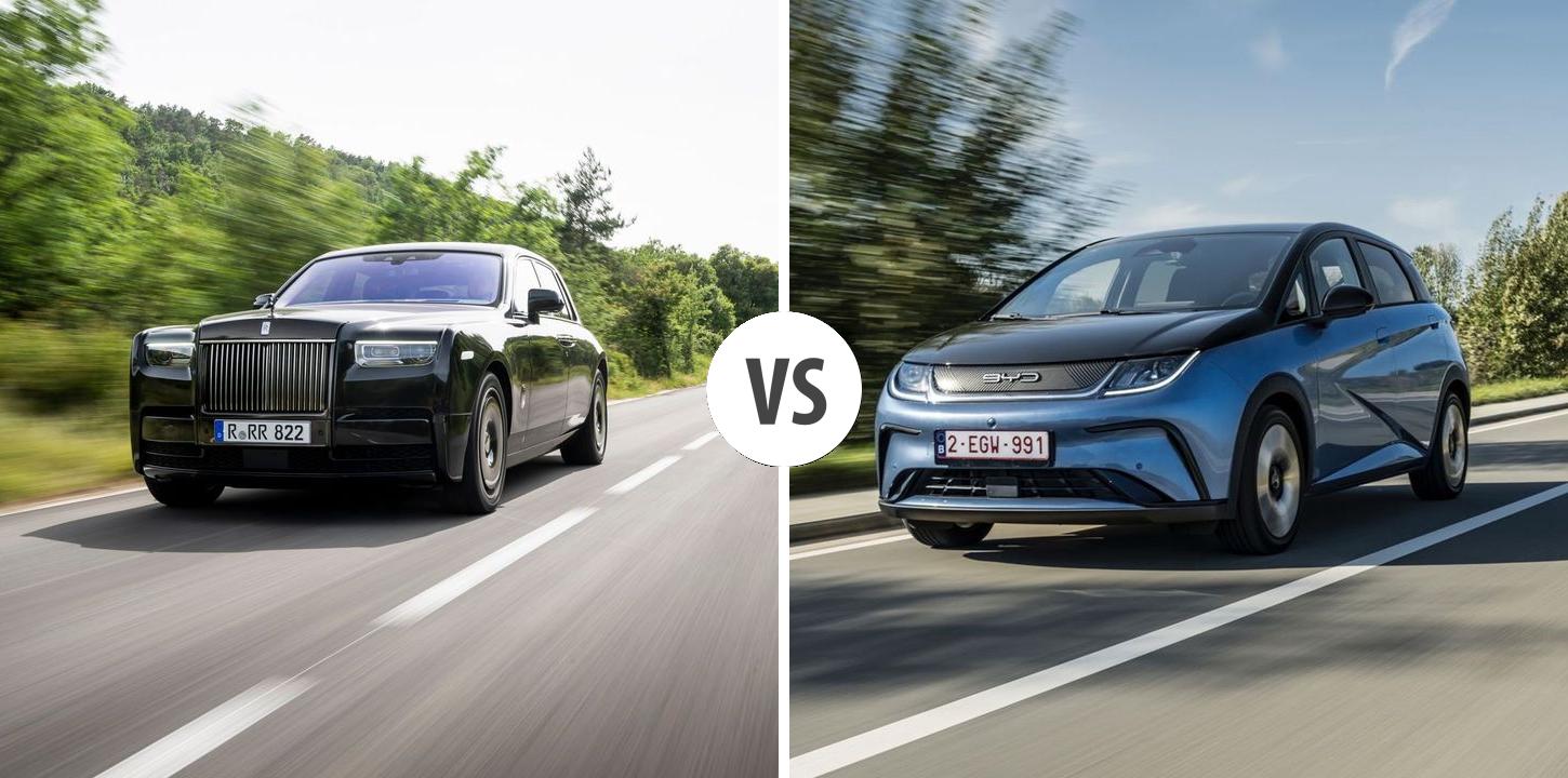Rolls-Royce Phantom VS BYD Dolphin – Vergleiche Preise, Leistung ...