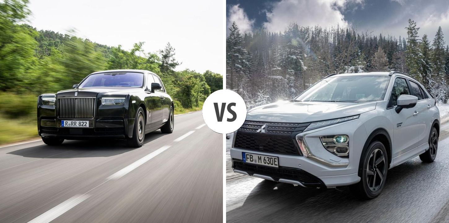 Rolls-Royce Phantom VS Mitsubishi Eclipse Cross – Vergleiche Preise ...
