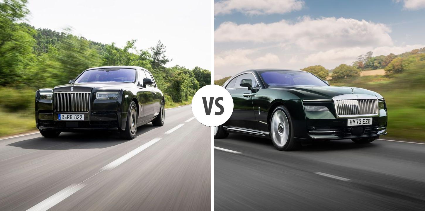 Rolls-Royce Phantom VS Rolls-Royce Spectre Autovergleich | AUTOGOTT.DE