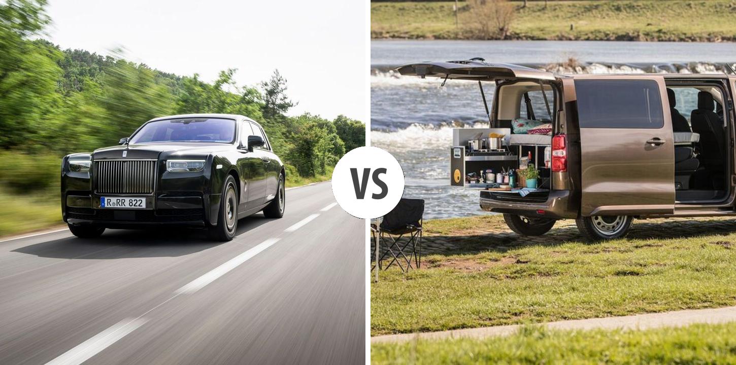 Rolls-Royce Phantom VS Toyota Proace Verso Electric – Vergleiche Preise ...