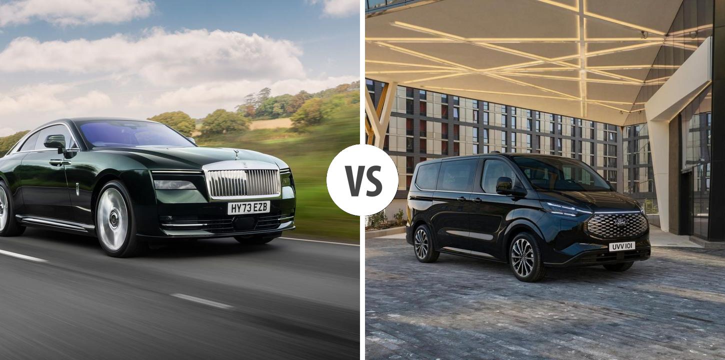 Rolls-Royce Spectre VS Ford Tourneo Custom – Vergleiche Preise ...