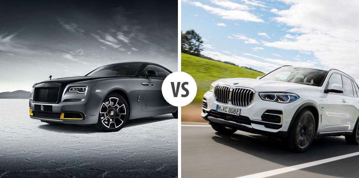 Rolls-Royce Wraith VS BMW X5 – Vergleiche Preise, Leistung, Kofferraum ...