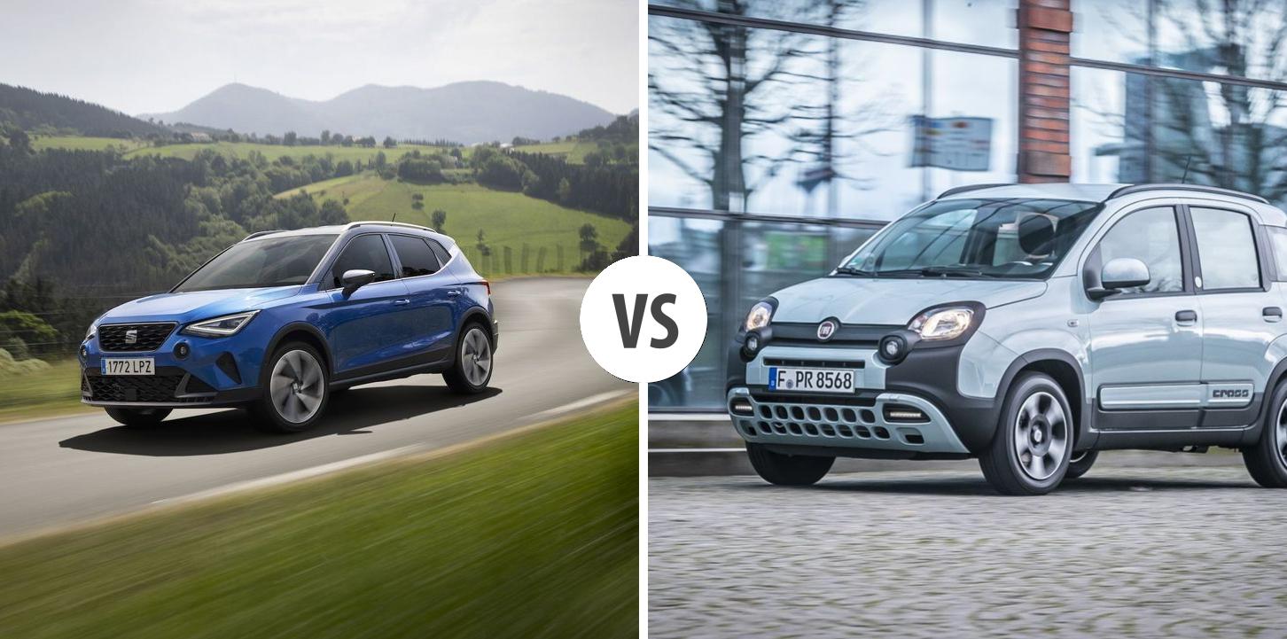 Seat Arona VS FIAT Panda – Vergleiche Preise, Leistung, Kofferraum ...