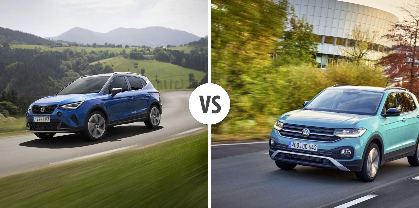 Seat Arona VS Volkswagen T-Cross – Vergleiche Preise, Leistung ...