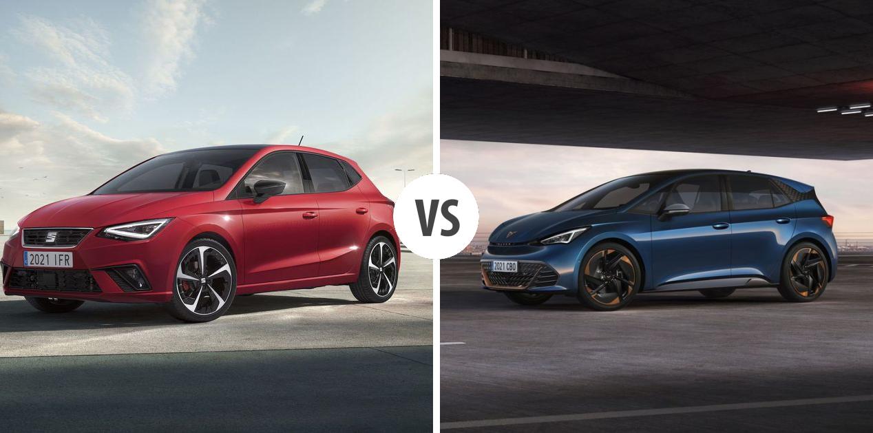 Seat Ibiza VS CUPRA Born – Vergleiche Preise, Leistung, Kofferraum ...
