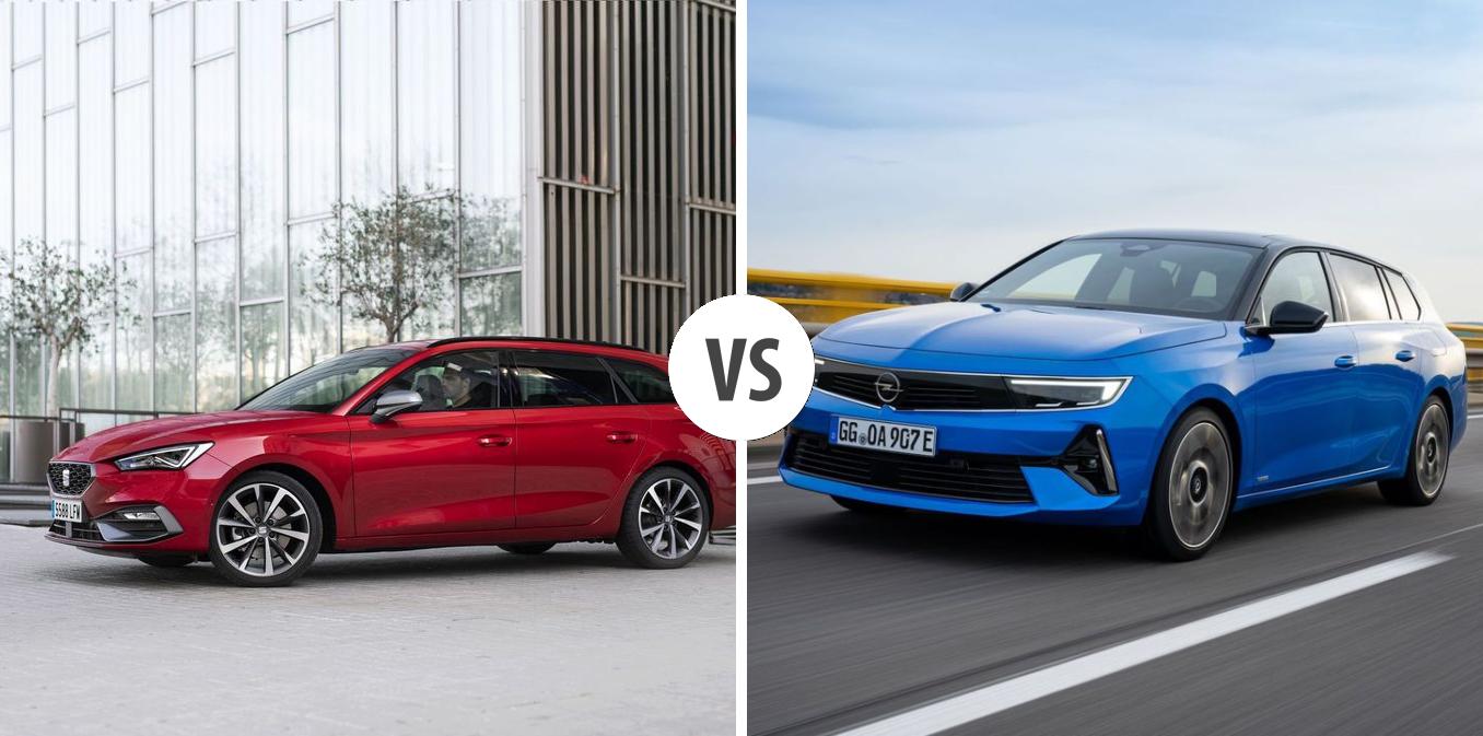 Seat Leon Sportstourer VS Opel Astra Sports Tourer – Vergleiche Preise ...