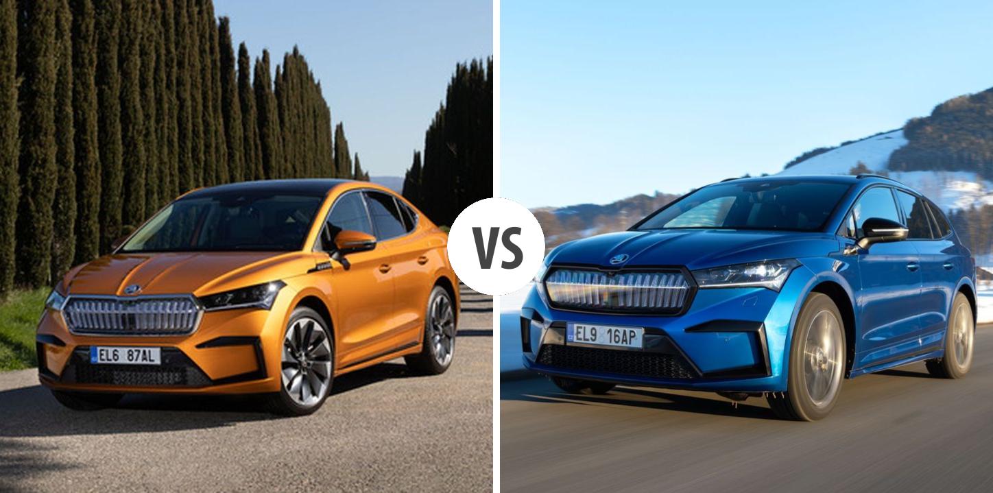 Skoda ENYAQ Coupé iV VS Skoda ENYAQ – Vergleiche Preise, Leistung ...