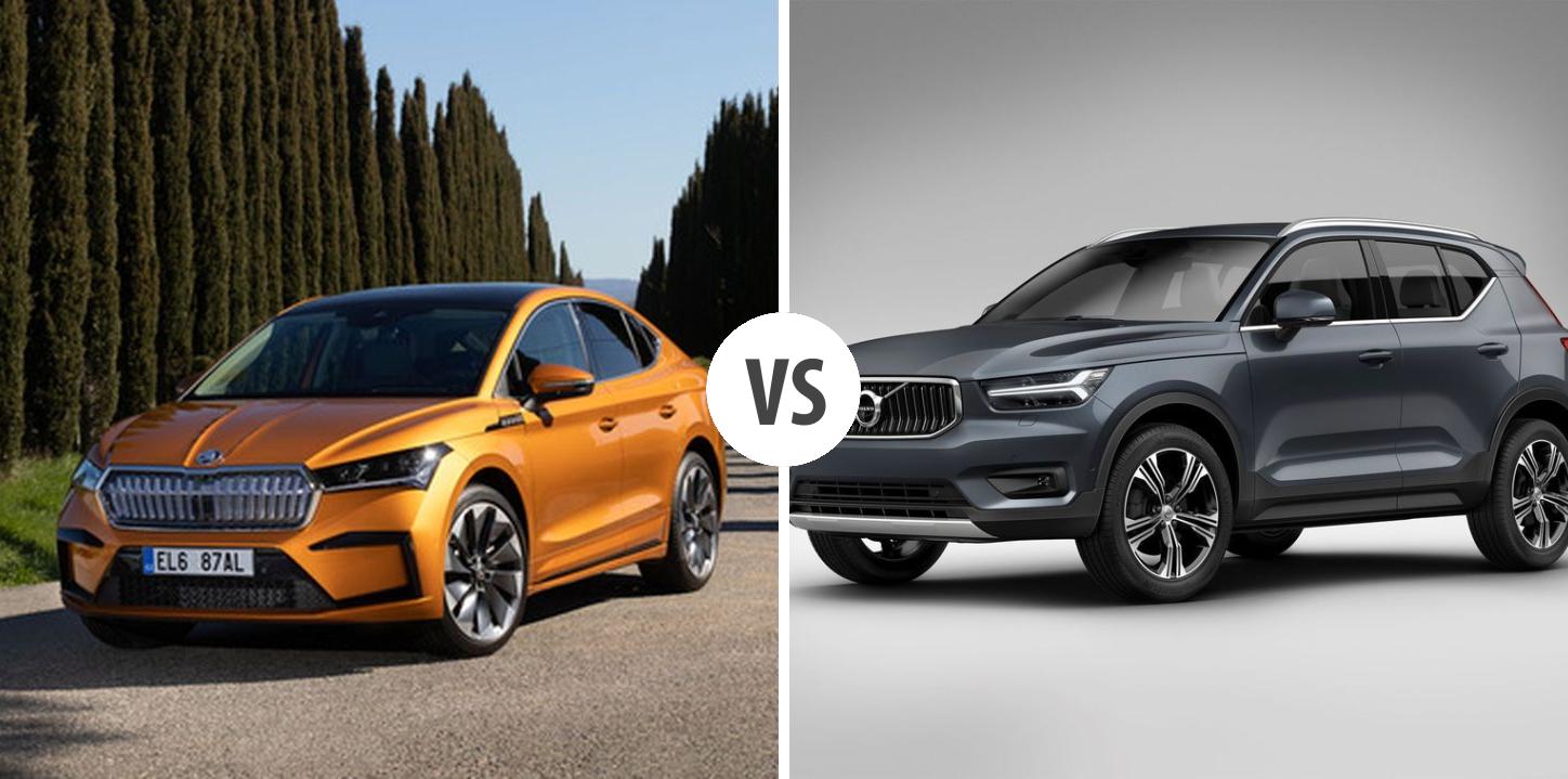 Skoda ENYAQ Coupé iV VS Volvo XC40 – Vergleiche Preise, Leistung ...