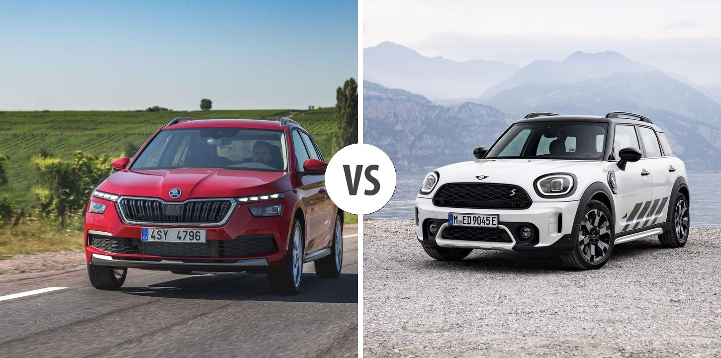 Skoda Kamiq VS Mini Countryman – Vergleiche Preise, Leistung ...