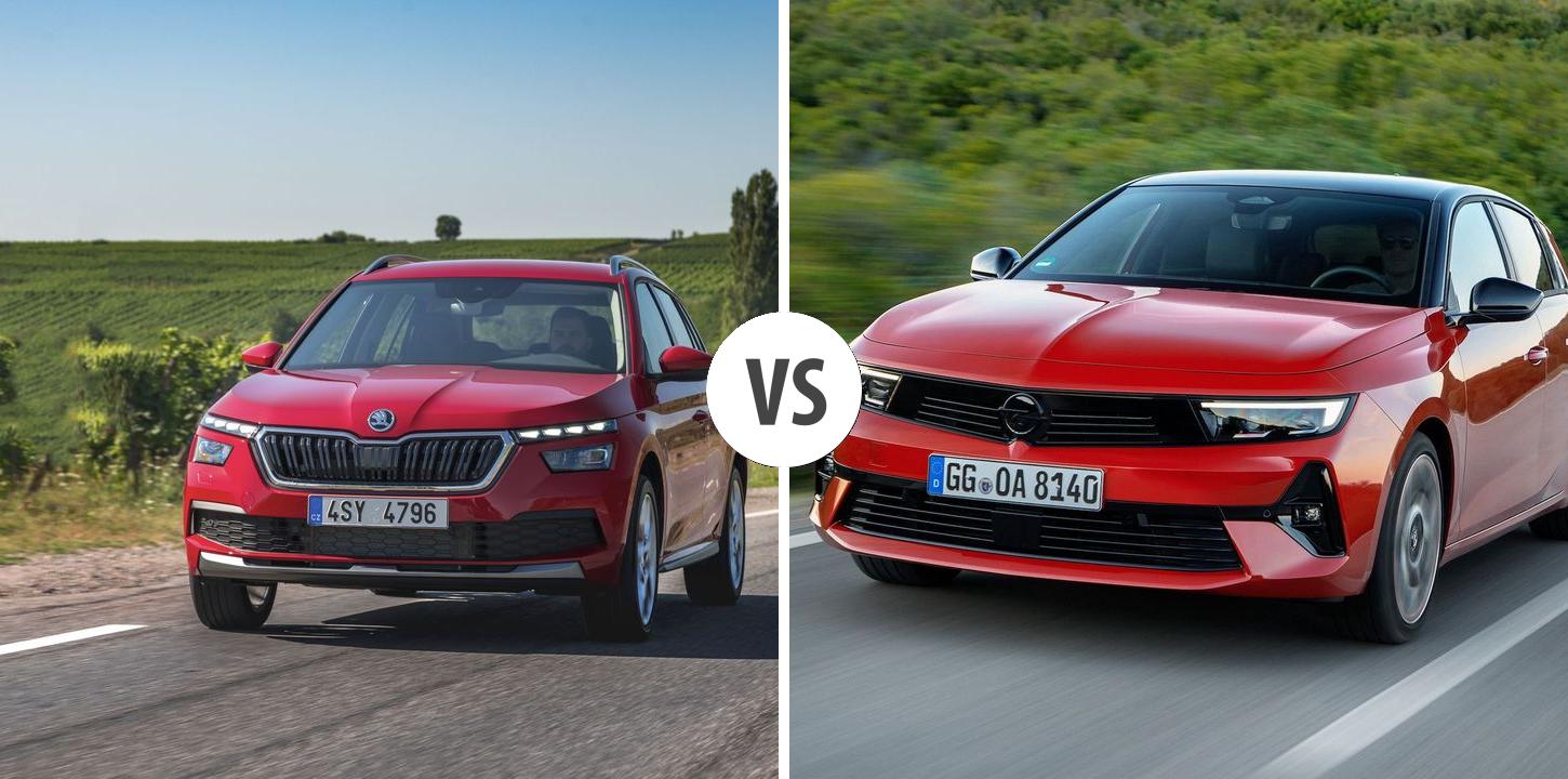 Skoda Kamiq VS Opel Astra – Vergleiche Preise, Leistung, Kofferraum ...