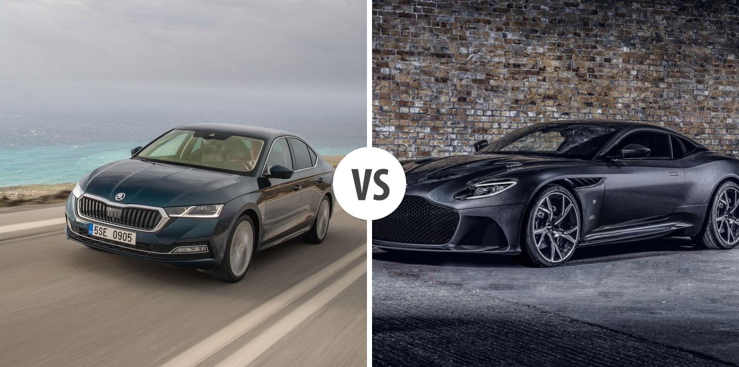 Skoda Octavia VS Aston Martin DBS Superleggera Coupe – Vergleiche ...