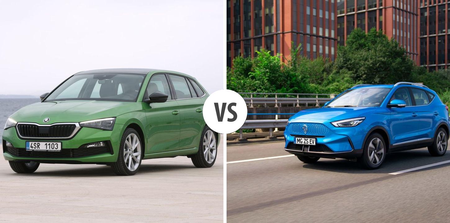 Skoda Scala VS MG ZS EV – Vergleiche Preise, Leistung, Kofferraum ...