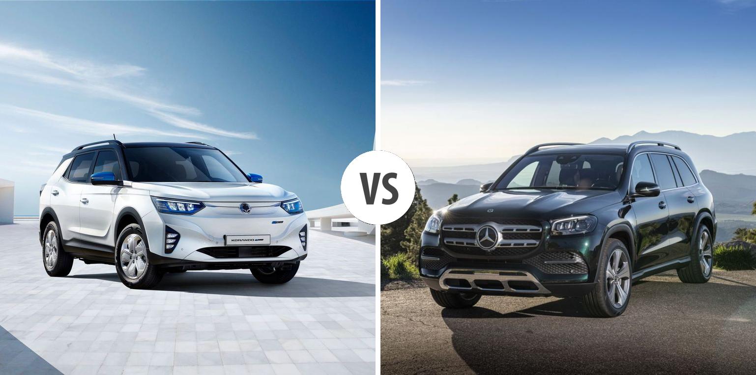 Ssangyong Korando E-Motion VS Mercedes GLS – Vergleiche Preise ...