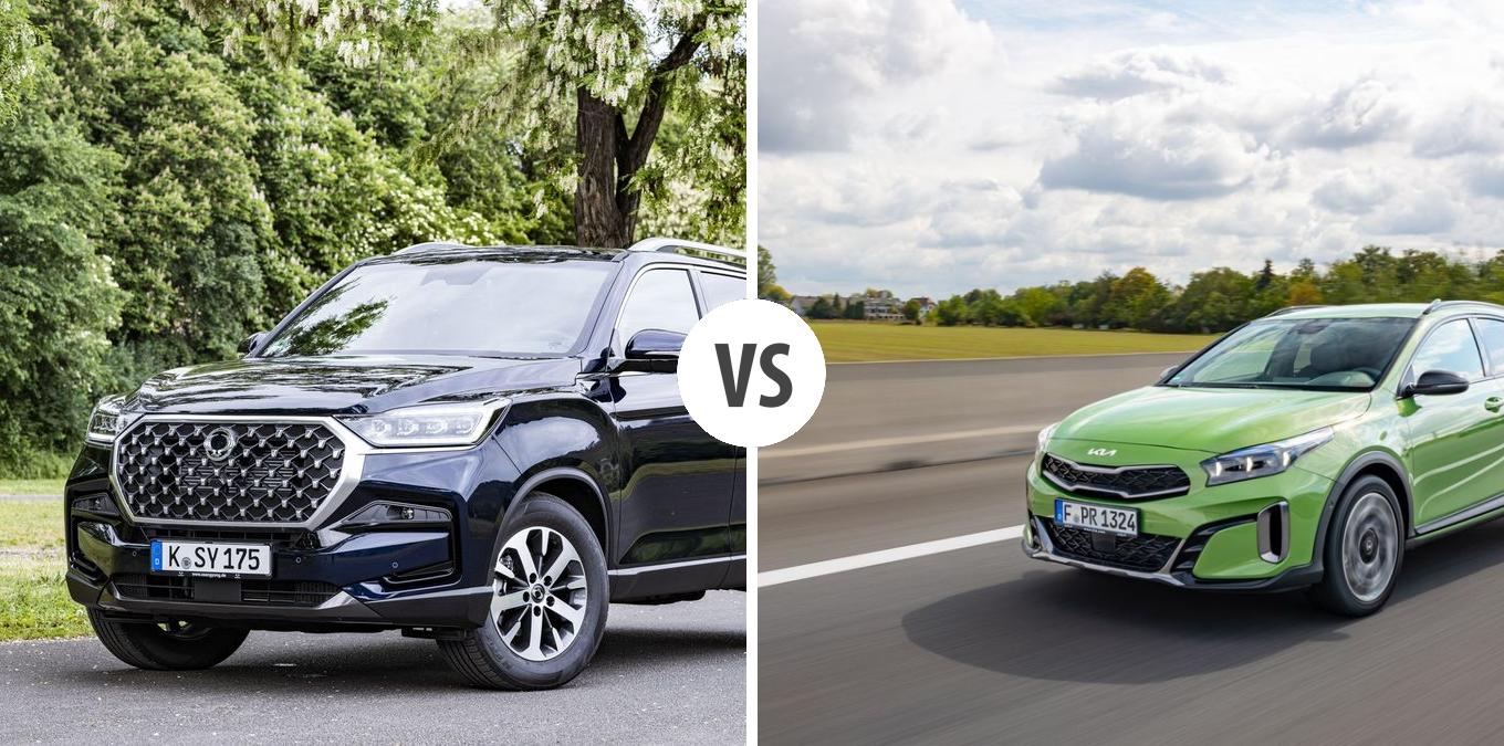Ssangyong Rexton VS KIA XCeed – Vergleiche Preise, Leistung, Kofferraum ...