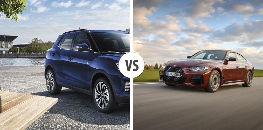 Ssangyong Tivoli VS BMW 4er Gran Coupé – Vergleiche Preise, Leistung ...