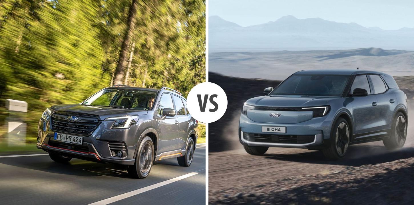 Subaru Forester VS Ford Explorer EV Autovergleich | AUTOGOTT.DE
