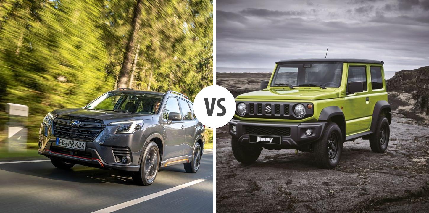 Subaru Forester VS Suzuki Jimny – Vergleiche Preise, Leistung ...