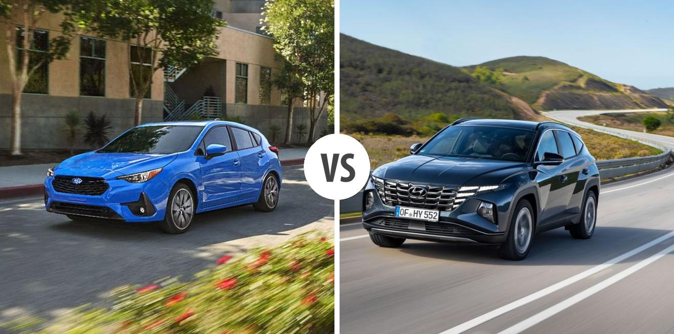 Subaru Impreza VS Hyundai Tucson – Vergleiche Preise, Leistung ...