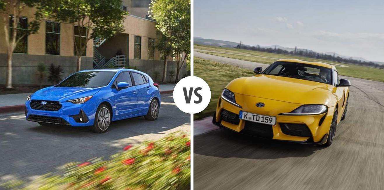 Subaru Impreza VS Toyota Supra – Vergleiche Preise, Leistung ...