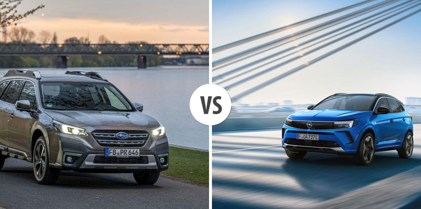 Subaru Outback VS Opel Grandland Elektro – Vergleiche Preise, Leistung ...