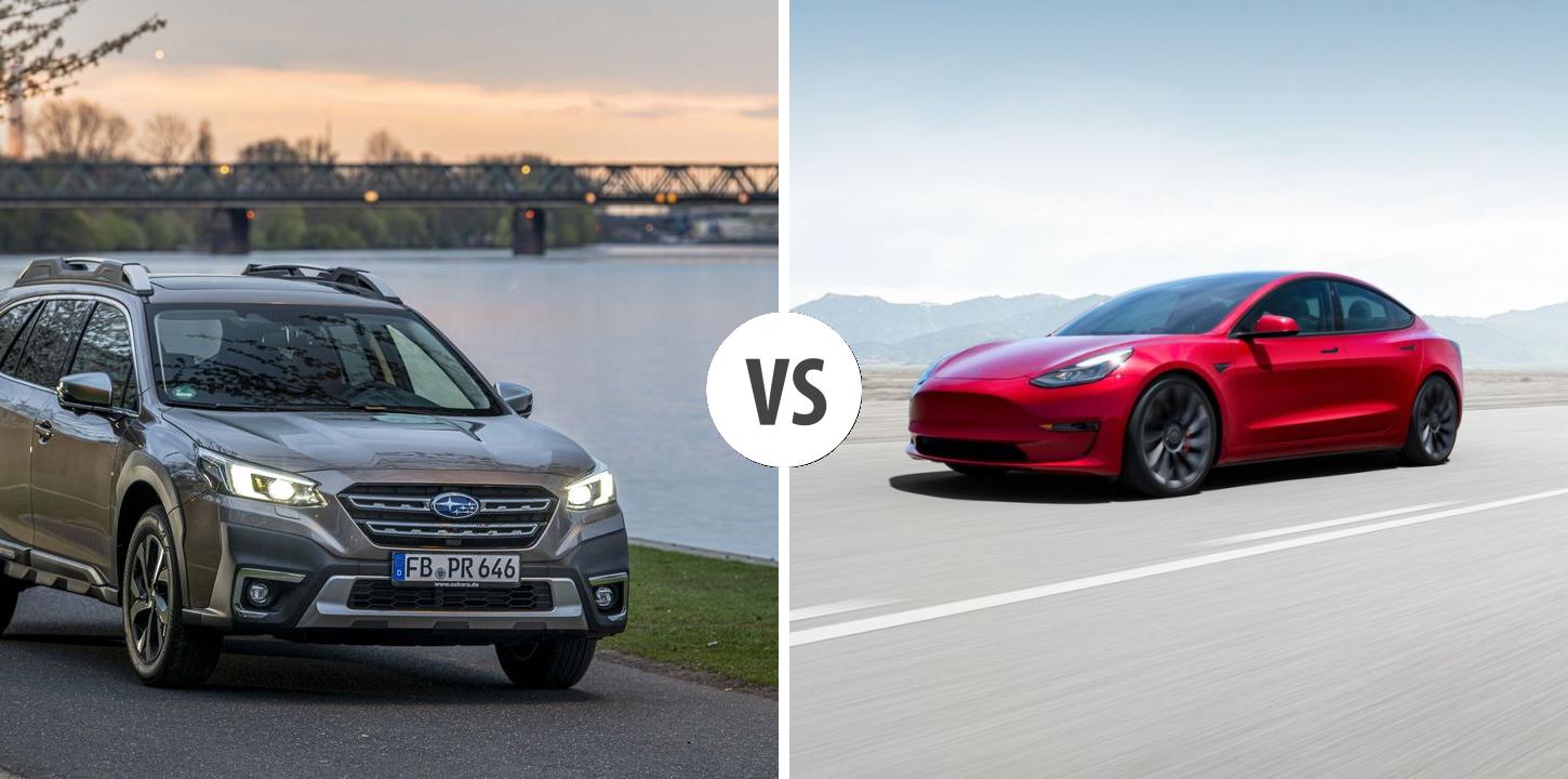 Subaru Outback VS TESLA Model 3 – Vergleiche Preise, Leistung ...