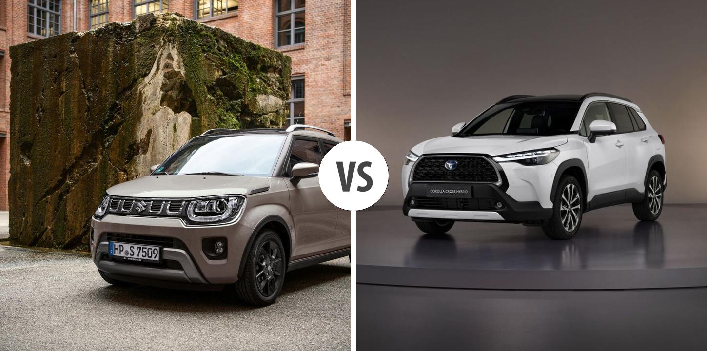 Suzuki Ignis VS Toyota Corolla Cross – Vergleiche Preise, Leistung ...