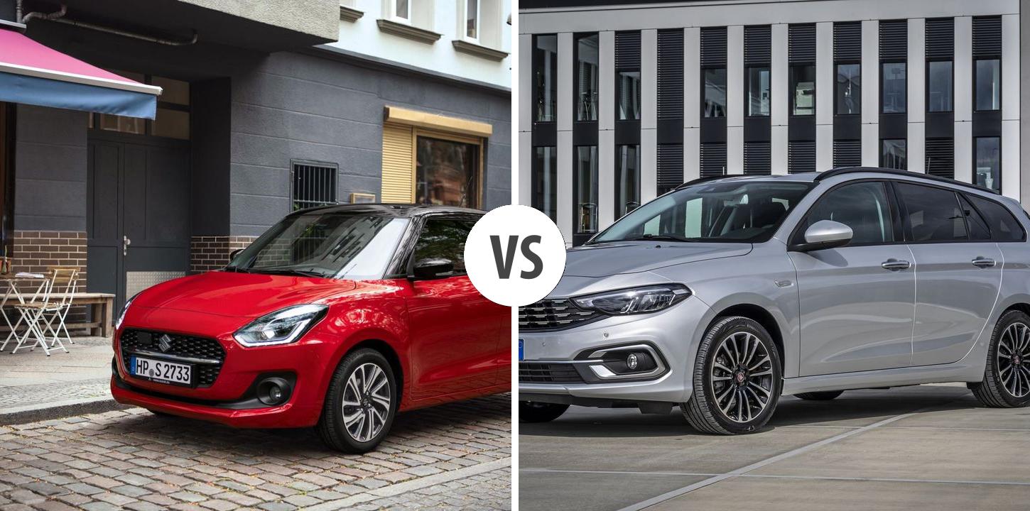 Suzuki Swift VS FIAT Tipo Kombi Autovergleich | AUTOGOTT.DE
