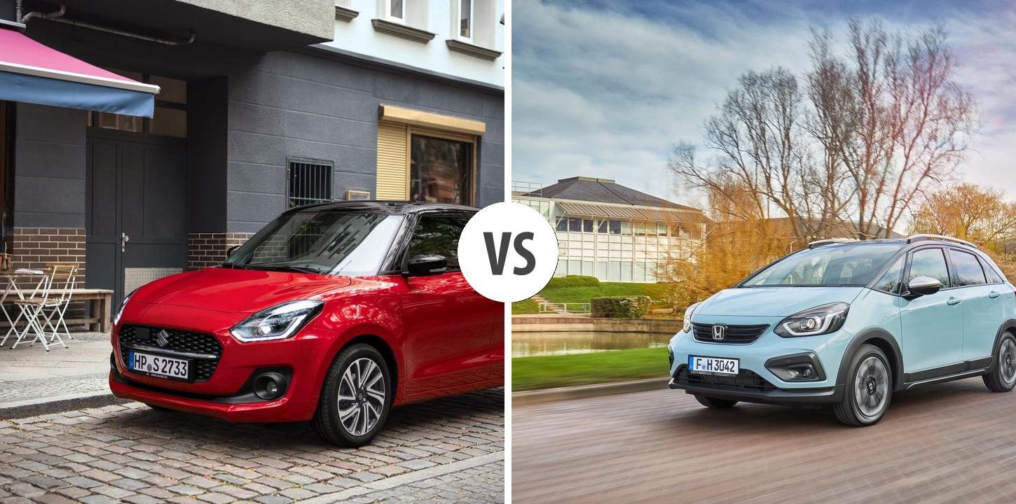 Suzuki Swift VS Honda Jazz – Vergleiche Preise, Leistung, Kofferraum ...