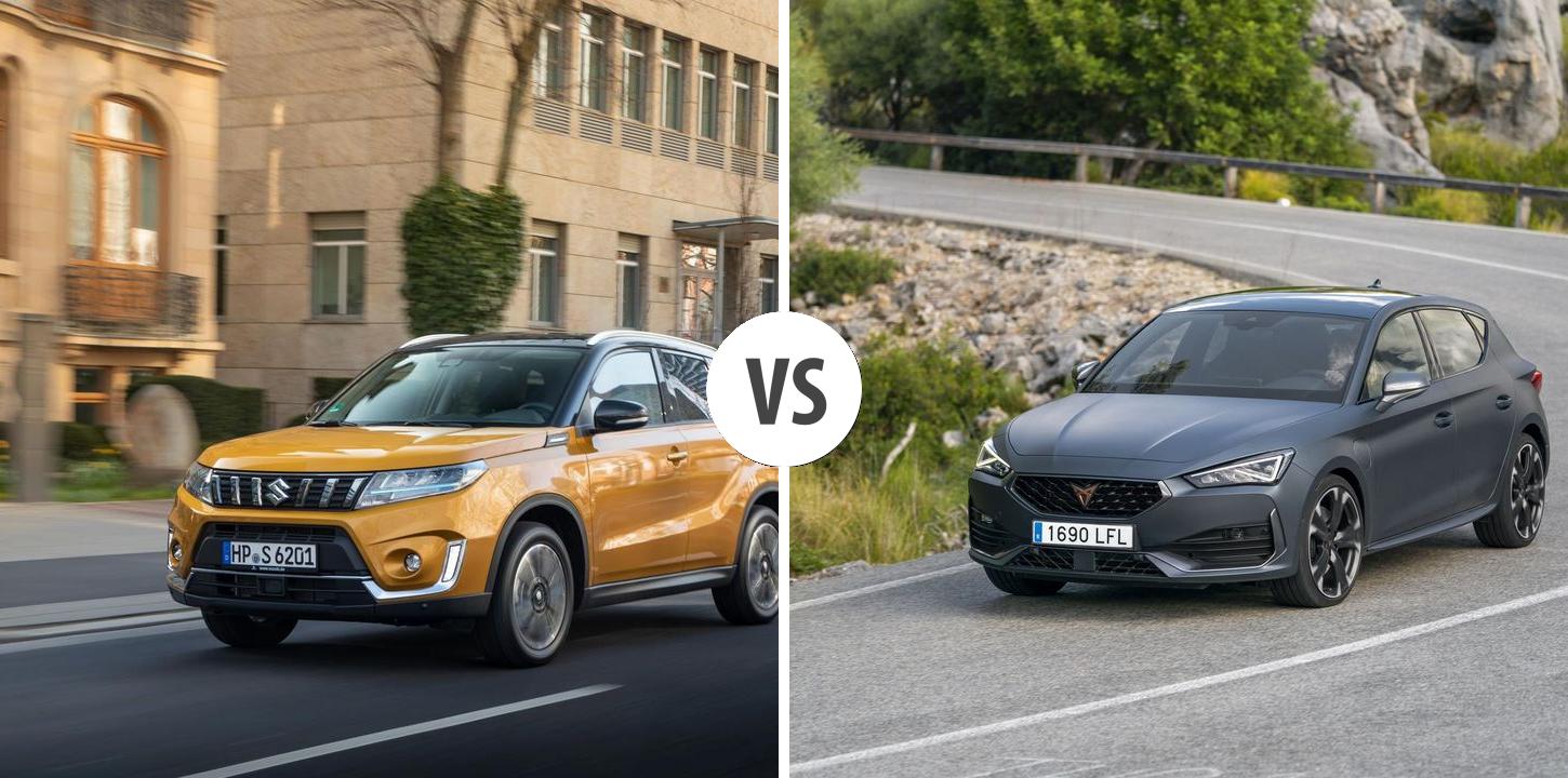 Suzuki Vitara VS CUPRA Leon – Vergleiche Preise, Leistung, Kofferraum ...