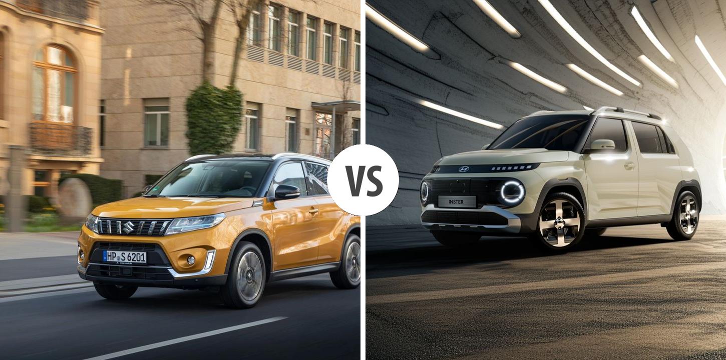 Suzuki Vitara VS Hyundai Inster – Vergleiche Preise, Leistung ...
